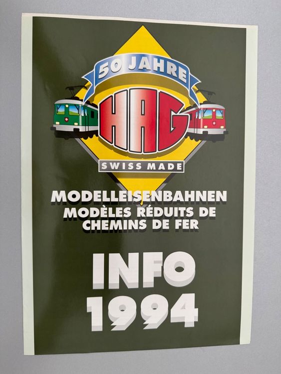HAG H0 - Info 1994 (Gebraucht) in Fehraltorf für CHF 1 – mit Lieferung auf Ricardo kaufen