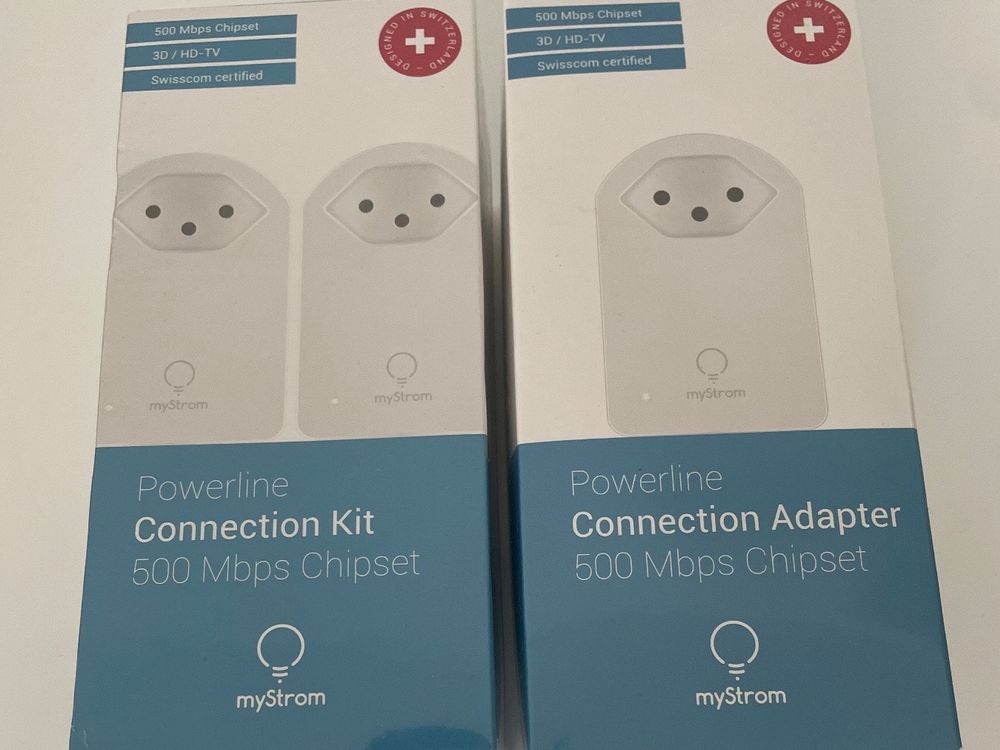 Powerline Connection Kit inkl. 3 Adapter (Neu und originalverpackt) in ...