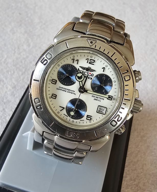 SECTOR 450 Sapphire Chronograph swiss made Armbanduhr 38mm (Gebraucht ...