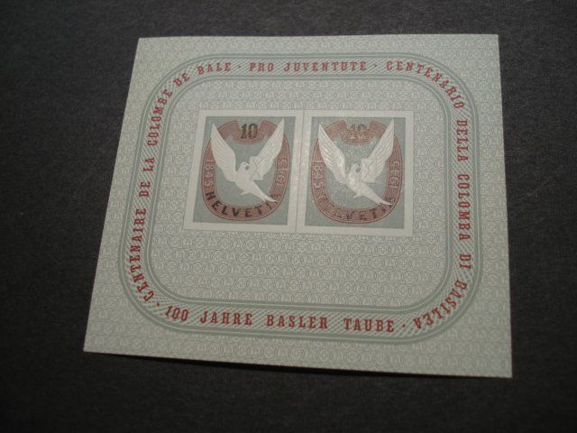 Block 1945, Basler Taube ** | Kaufen auf Ricardo