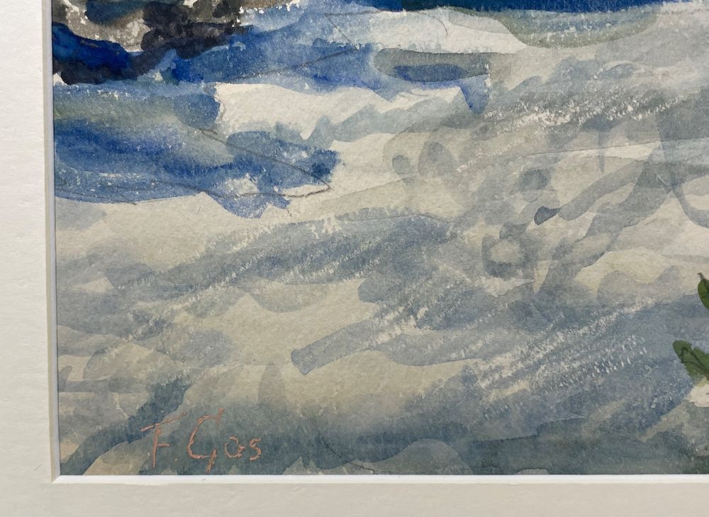 Francois Gos (1880-1975) Aquarell | Kaufen auf Ricardo