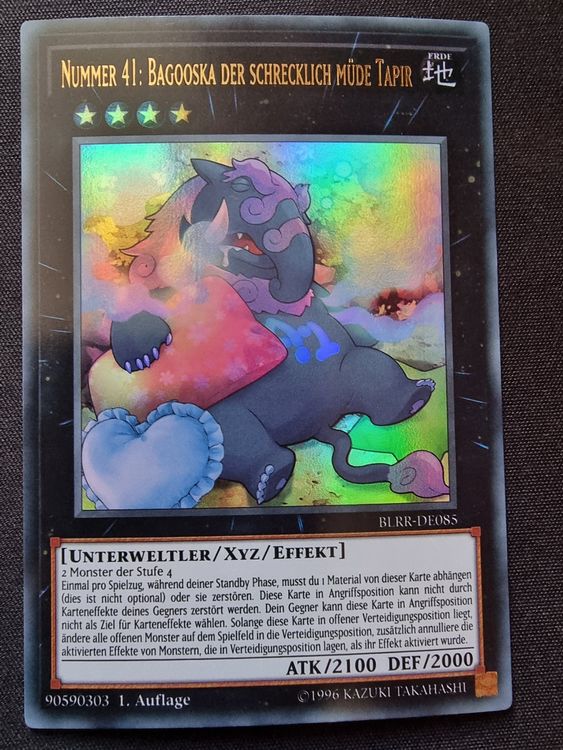 Nummer 41: Bagooska der schrecklich müde Tapir (Ultra Rare) (Neu ...
