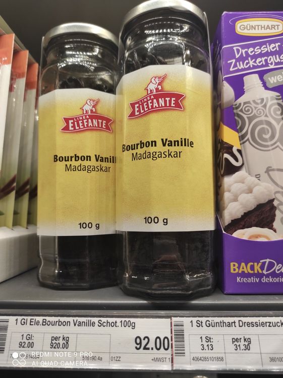 Bourbon Vanille Schoten, Madagaskar 100 g | Kaufen auf Ricardo
