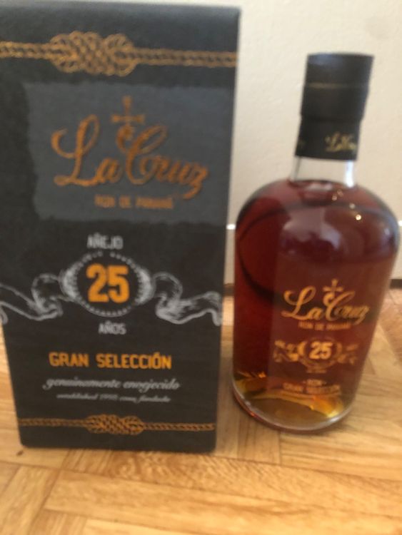LA CRUZ RUM 25 JAHRE RON DE PANANAMA 40M % 0,7L | Kaufen auf Ricardo