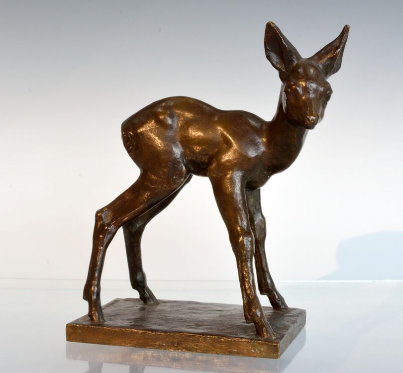 Arnold Huggler, Skulptur Bronze, Reh (Gebraucht) in Zumikon für CHF 660 ...