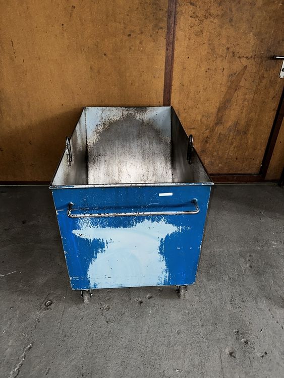 Spänemulde 300L Fahrbar Mulde Container Wagen Werkstatt CNC | Kaufen ...