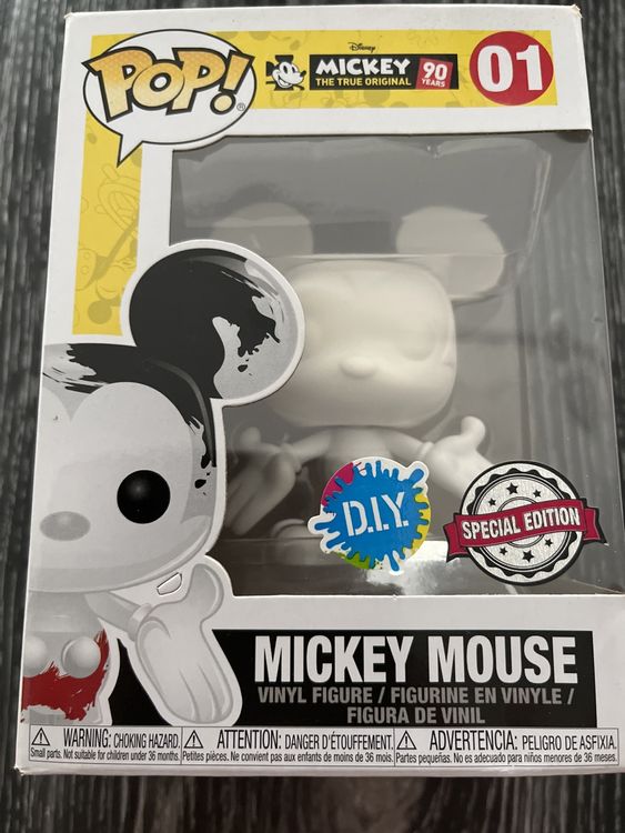 Figurine Mickey Mouse Funko Pop DIY Spécial Edition 01 (Gebraucht) in ...