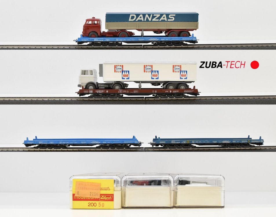 Liliput 20050 4x Flachwagen SBB/DB H0 GS (Gebraucht) in St. Gallen für ...