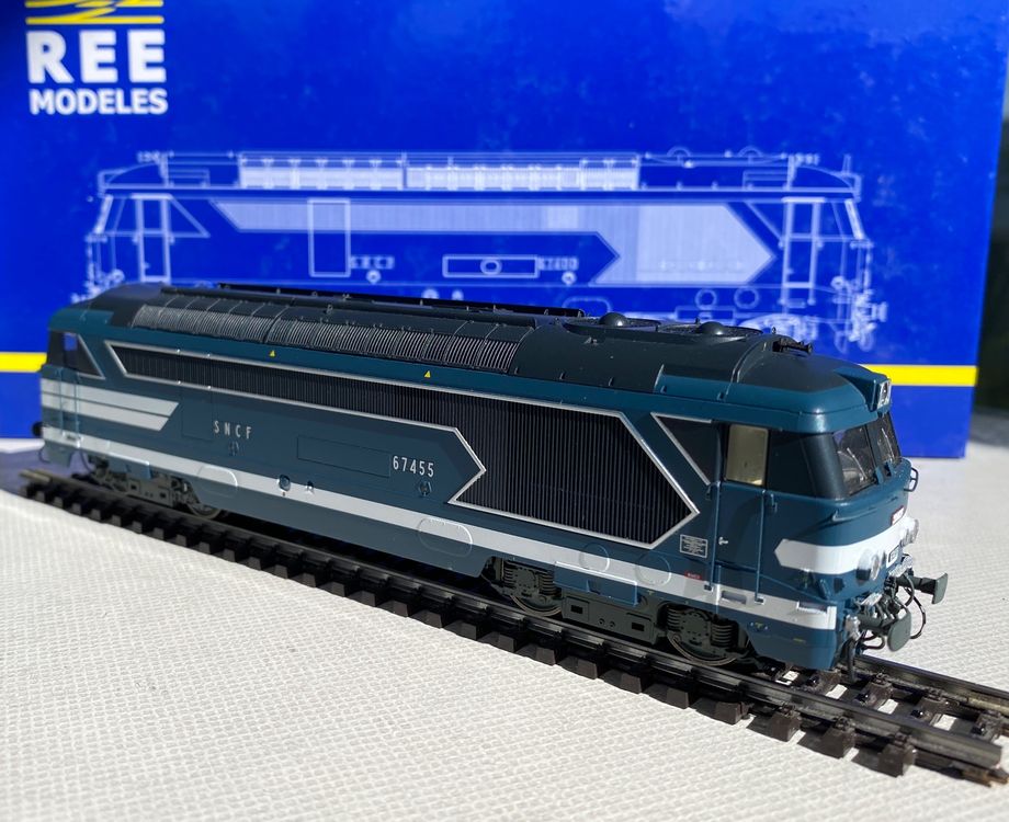 SNCF BB 67000 von REE für AC mit Sound, Rauch, LED (Neu (gemäss ...