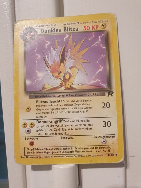 Team Rocket Dunkles Blitza 38/82 - Ab 1 Fr | Kaufen auf Ricardo