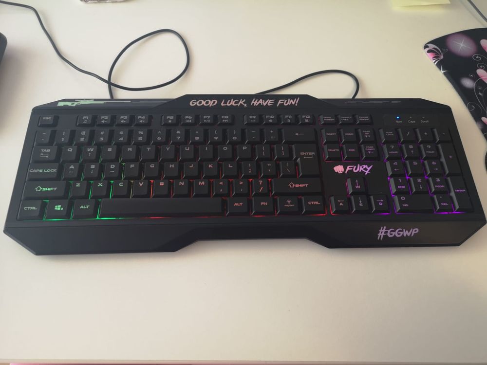 Fury Backlit Gaming Keyboard Hellfire 2 beleuchtete Tastatur | Kaufen ...