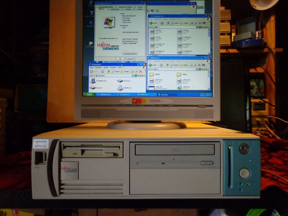 Fujitsu Siemens PC, Scenic D i815e Windows XP D (Gebraucht) in ...