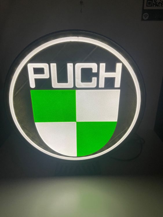 PUCH Logo mit LEDs | Kaufen auf Ricardo