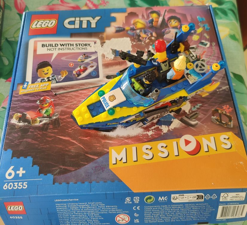LEGO CITY MISSIONS 60355 | Kaufen auf Ricardo