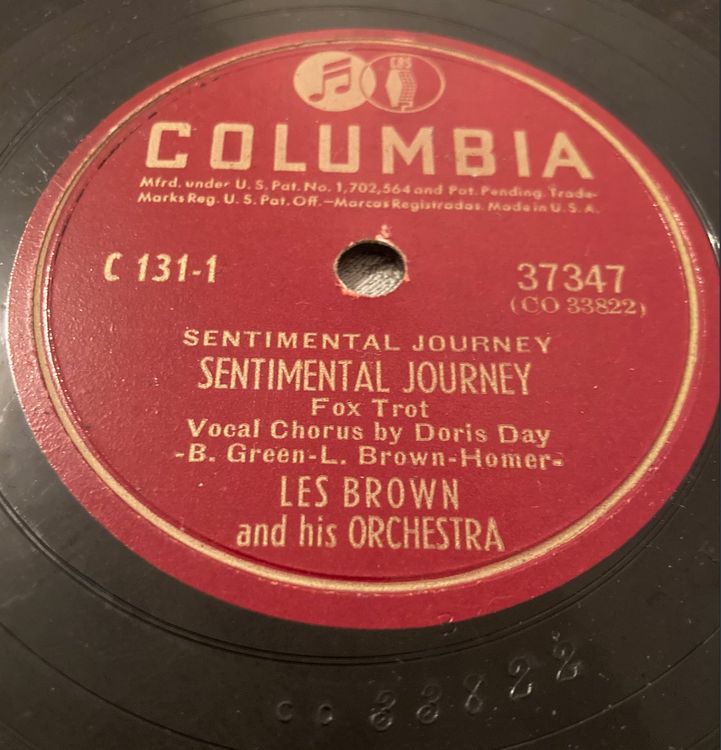 LES BROWN & Orchestra mit Doris Day-Schellack-10“-78RPM | Kaufen auf ...