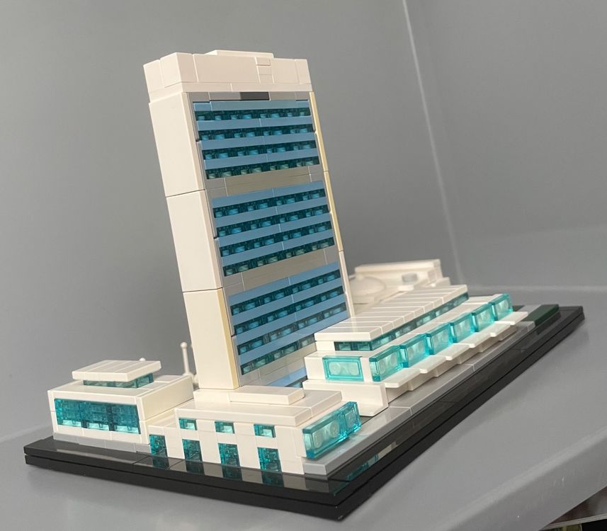 Komplettset Lego United Nations Headquarters 21018 + Bauplan | Kaufen ...