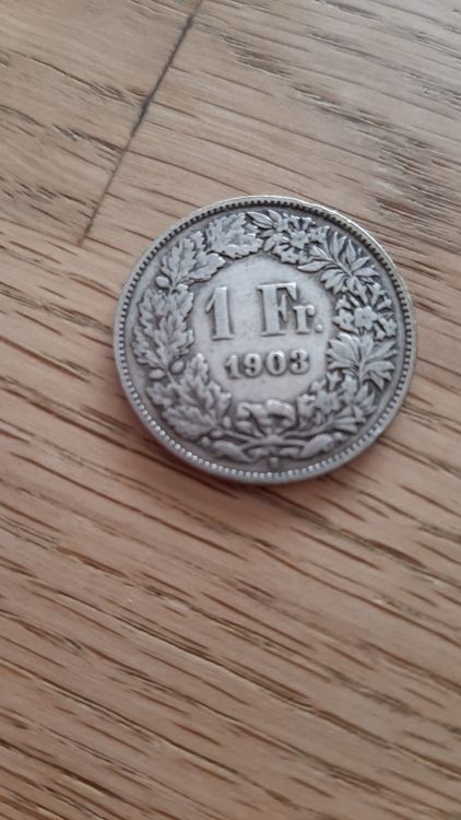 1 Franken Münze 1903 | Kaufen auf Ricardo