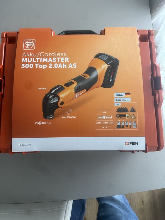 FEIN MULTIMASTER AMM 500 PLUS TOP AS (Neu und originalverpackt) in ...