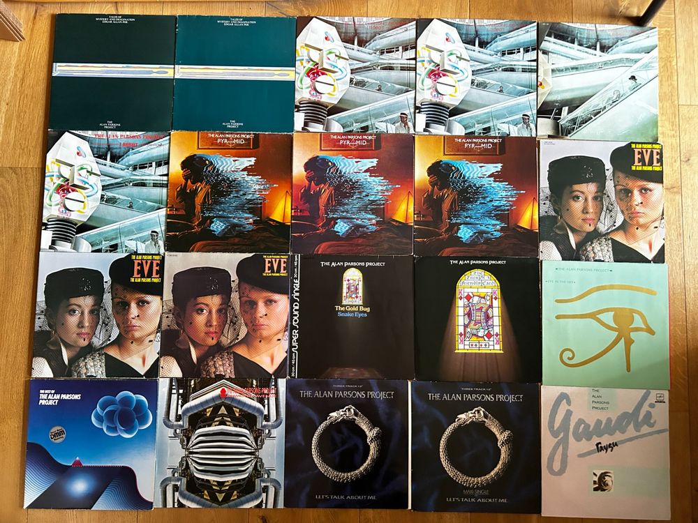 LP Sammlung Alan Parsons Project, 20 LPs, div. Pressungen (Gebraucht ...