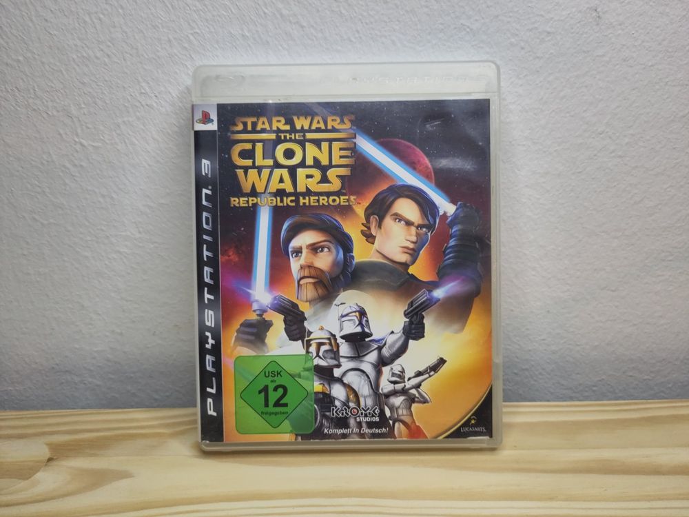 Star Wars The Clone Wars Republic Heroes Playstation 3 PS3 (Gebraucht ...