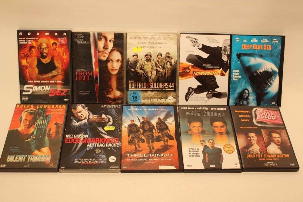 DVD Filme Set 10-teilig | Kaufen auf Ricardo