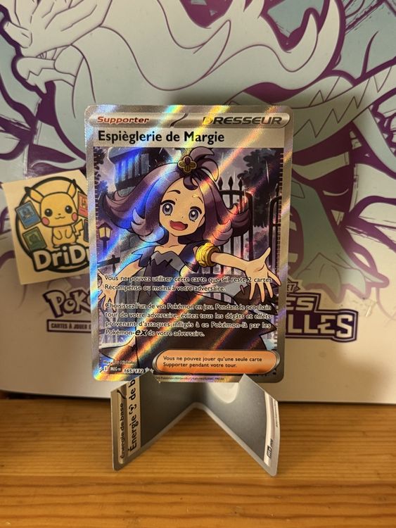 Carte Pokémon Espièglerie de Margie ME1 165/132 FR (Neuf (Voir ...