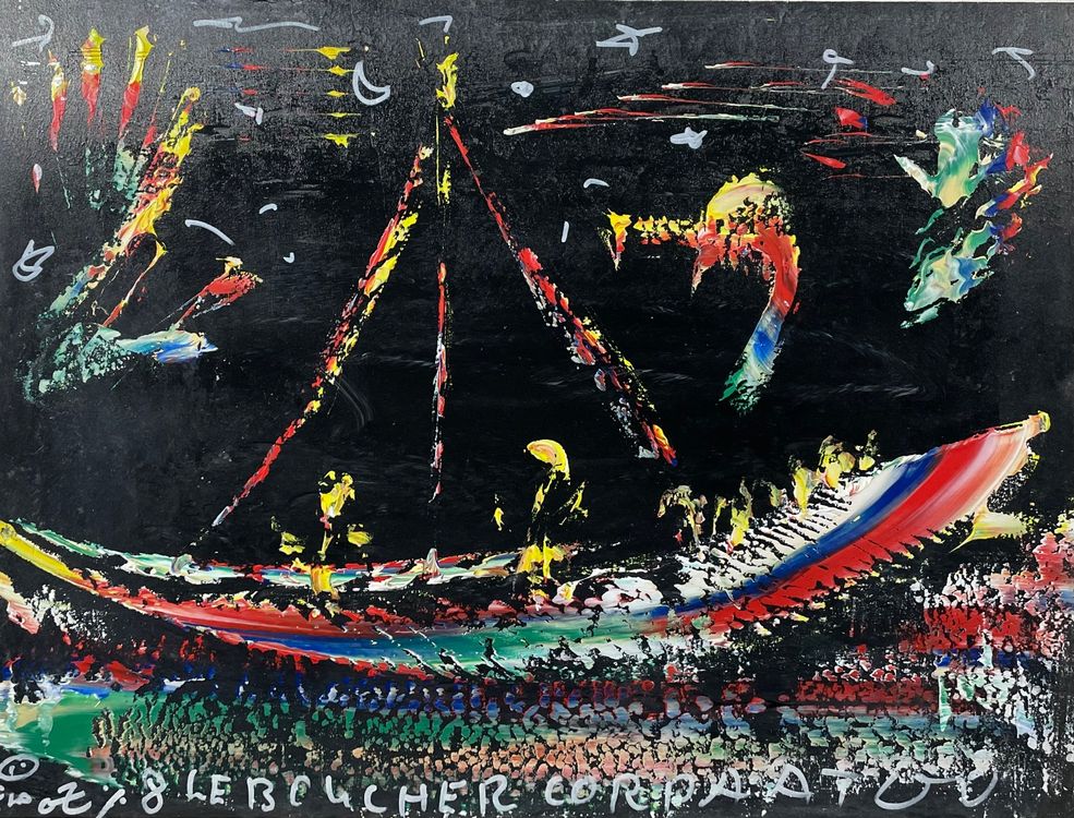 Jean Pierre Corpataux (1950) grosses Gemälde (Gebraucht) in Root für CHF 275 – mit Lieferung auf ...