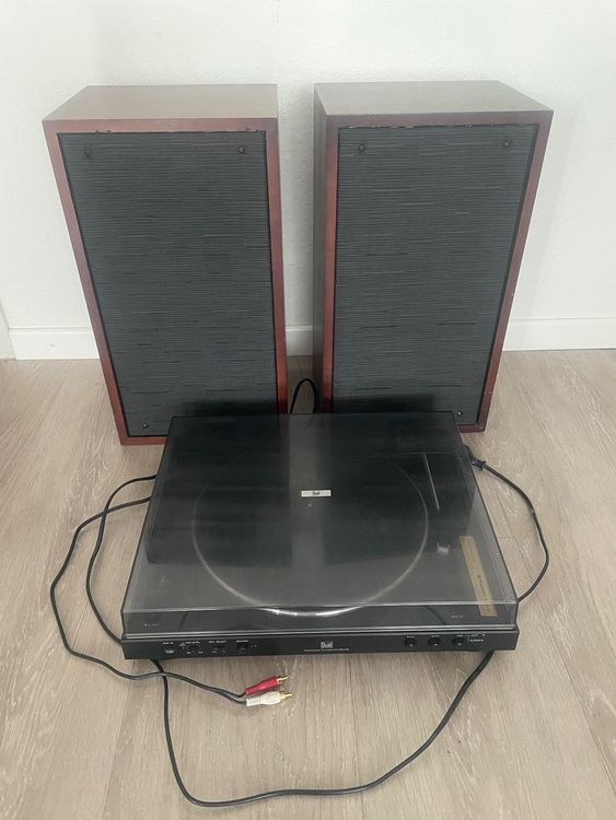 DUAL DT 220 USB Plattenspieler und Boxen - Schallplatten (Gebraucht) in ...