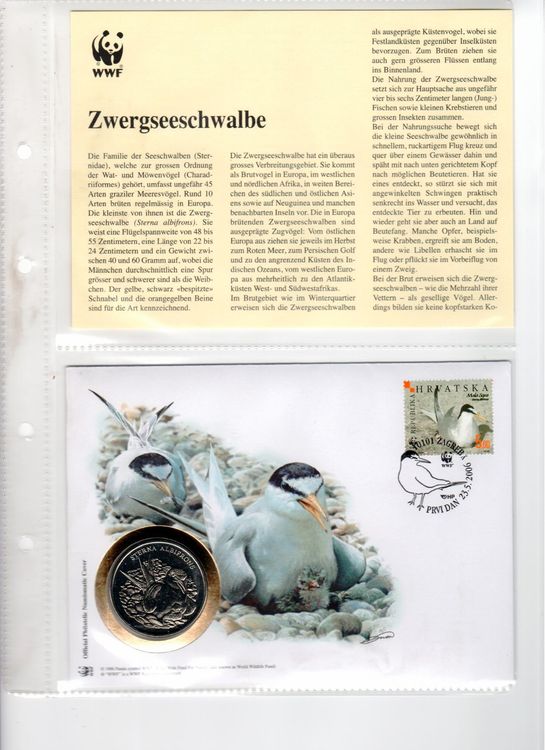 15 WWF Münzbriefe (Gebraucht) in Wolhusen für CHF 60 – mit Lieferung ...