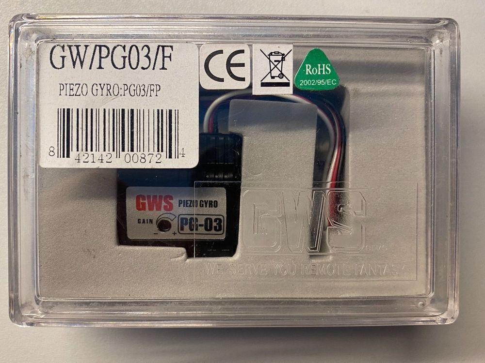 PIEZO GYRO PG03 (Neu und originalverpackt) in Yverdon-les-Bains für CHF ...