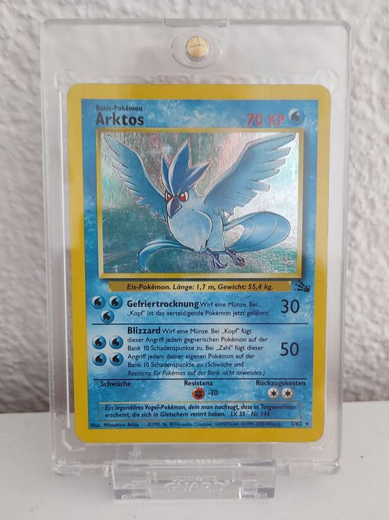 Pokemon 2000 Basic Arktos + Magnetic + Ständer | Kaufen auf Ricardo