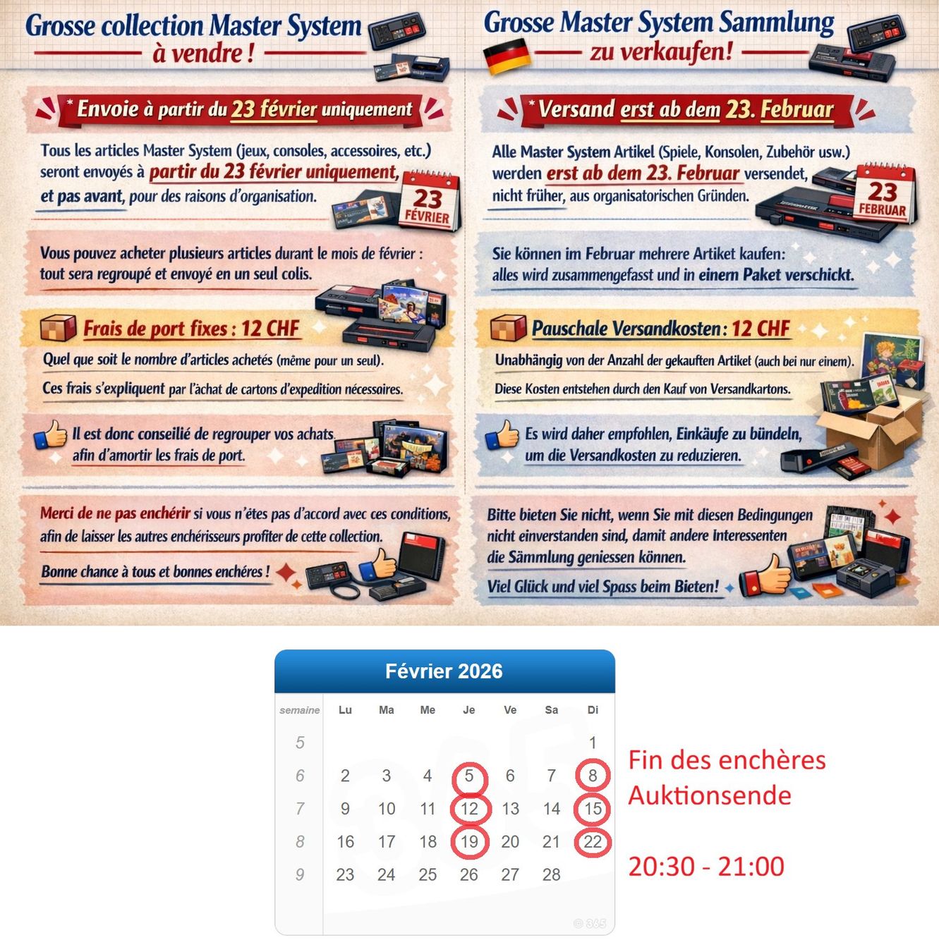 Konsole Master System II + Ninja Gaiden + Great Golf (Gebraucht) in ...