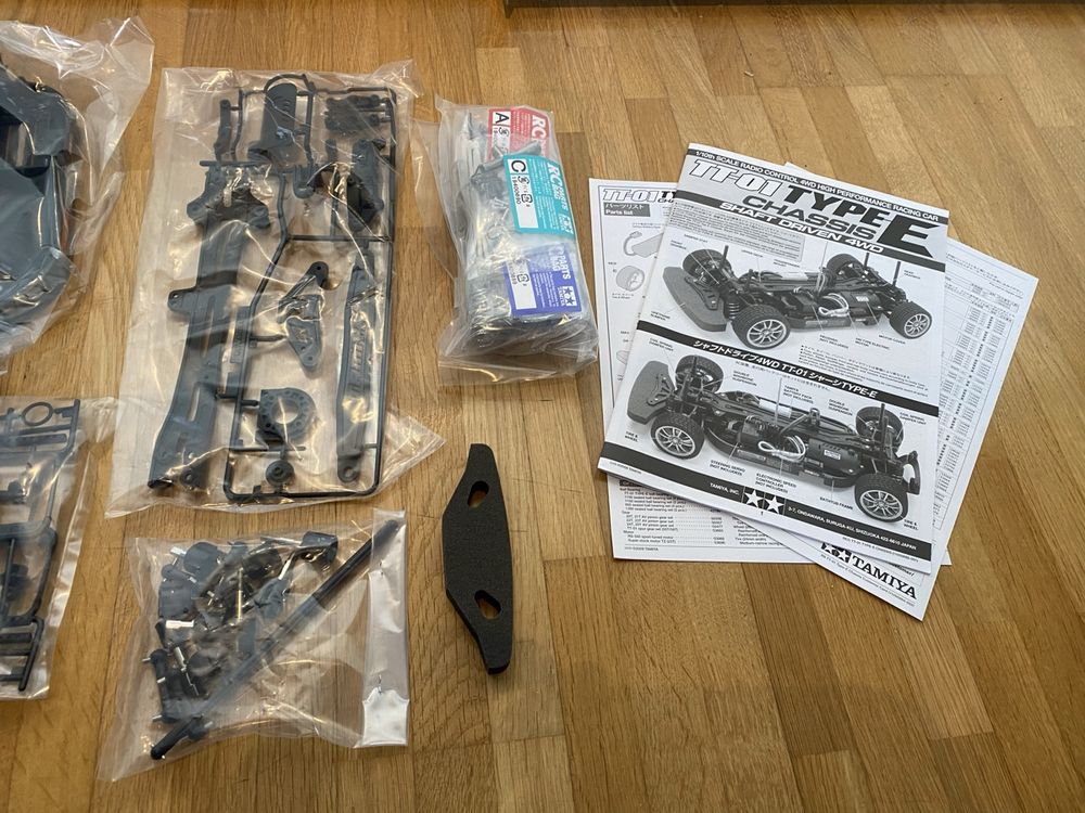 Tamiya TT-01E Chassis Bausatz Neu (Neu (gemäss Beschreibung)) in Bad ...