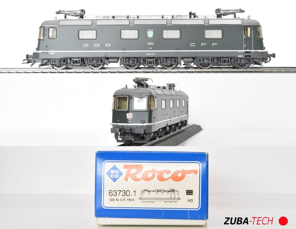 Roco 63730.1 E-Lok Re 6/6 SBB H0 GS Analog mit OVP (Gebraucht) in St ...