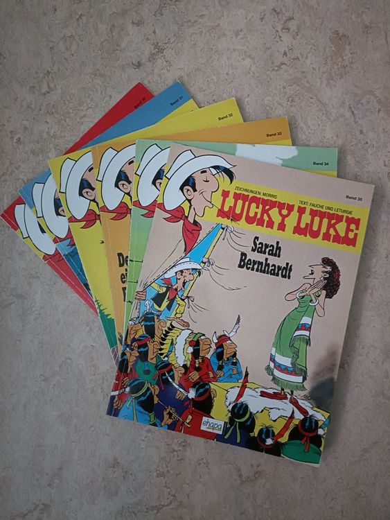 Lucky Luke / Bänder: 30, 31, 32, 33, 34, 35 | Kaufen auf Ricardo
