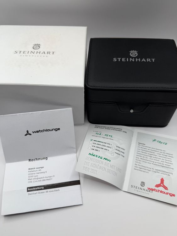 Steinhart Ocean One 39 Nova - NEW (Neu und originalverpackt) in Genève ...