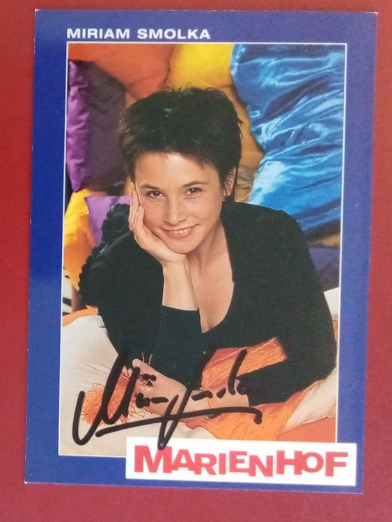 Miriam Smolka Autogramm signiert Fotopostkarte 10x15cm (Gebraucht) in ...