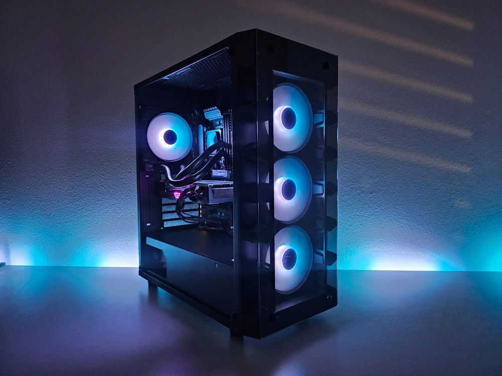 Gaming PC Pocket💼Intel i7 4GHz + RX 6600 XT | 16GB Memory (Neu und ...