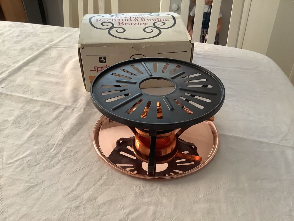 Fondue Rechaud SPRING mit Spritbrenner (Neu (gemäss Beschreibung)) in ...