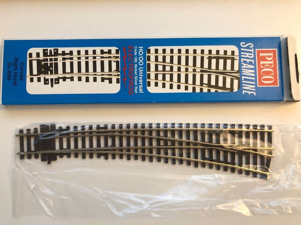 Peco SL-E86 Curved Right-Weiche Radius | Kaufen auf Ricardo