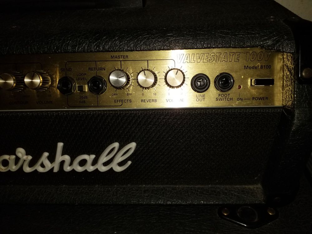 MARSHALL VALVESTATE 100V HALFSTACK ... MOD. 8100 | Kaufen auf Ricardo