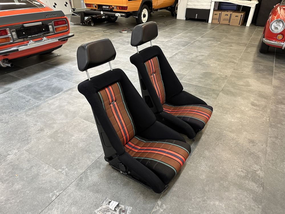 RECARO Rallye 2 1974 Oldtimer Schalensitz inkl. Sitzschienen (Gebraucht ...