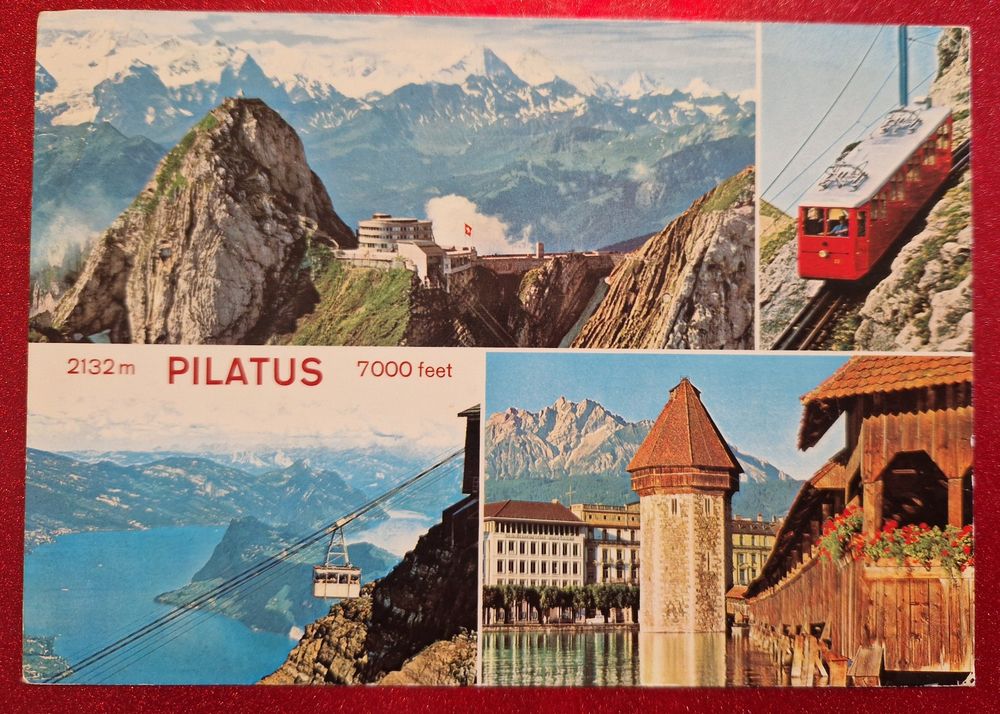 Pilatus Luzern Mehrbildkarte alt | Kaufen auf Ricardo