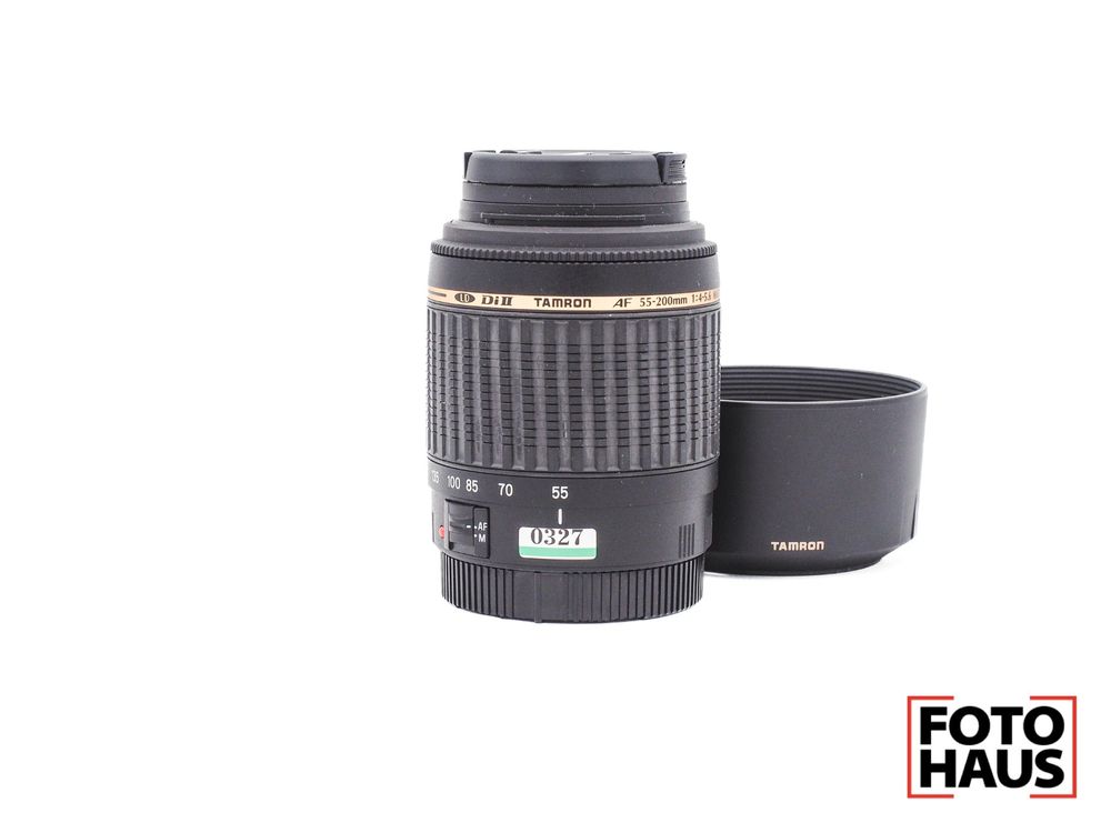 Tamron 55-200 mm f/4-5,6 LD DiII AF Makro Canon EF 0327 (Gebraucht) in ...