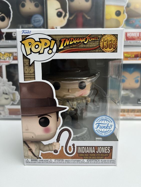 Funko Pop Movies Indiana Jones And The Temple Of Doom Neu Und