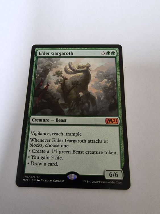 MTG Karte Elder Gargaroth (Neu (gemäss Beschreibung)) in Rüti für CHF ...
