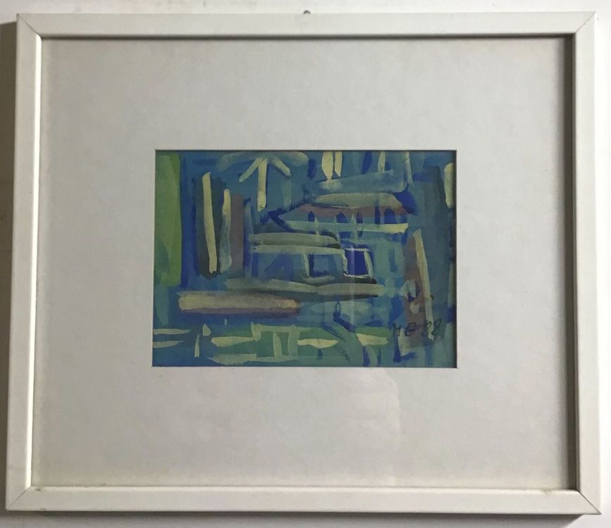 Interessante Komposition Aquarell Monogr (Gebraucht) in Root für CHF 5 – mit Lieferung auf ...