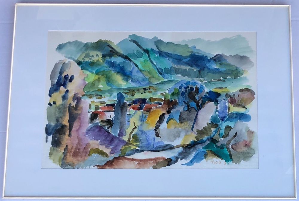 Charles Trüb (1925) Orig. Aquarell (Gebraucht) in Hochdorf für CHF 35 – mit Lieferung auf ...