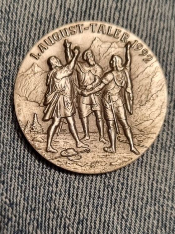 1.August Taler 1992 Giornico 1478 (Neu und originalverpackt) in Bure für CHF 20.9 – mit ...