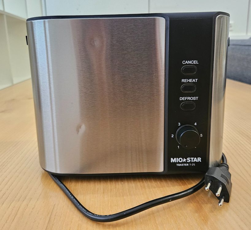 Toaster Mio Star, inkl. abnehmbare Brötchenaufsätze (Gebraucht) in St ...